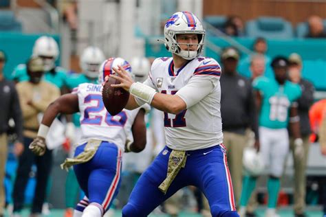 Josh Allen Dominates Miami Dolphins In Buffalo Bills 37 20 Win Week
