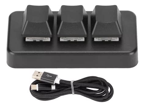 Mini Teclado Mecánico Programable Con Retroiluminación Rgb D Cuotas