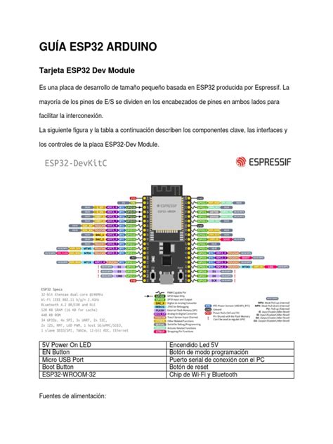 Guía Esp32 Arduino Pdf Arduino Ultrasonido
