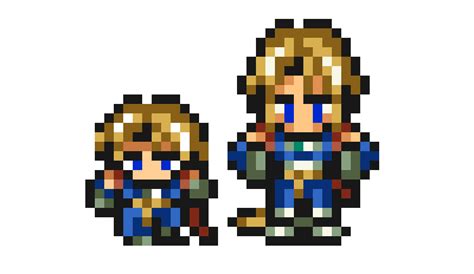 I Like Making Ff5 Styled Sprites So Im Making Zidane In This Style Wip Rfinalfantasy