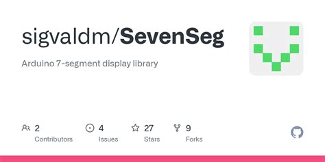 Problema Con Libreria Sevenseg Software Arduino Forum