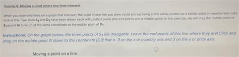 Solved Tutorial 6 Moving A Point Where Two Lines Intersect