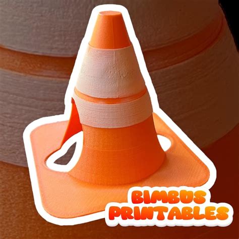 Traffic Cone Cat Hat Digital Stl Download Etsy