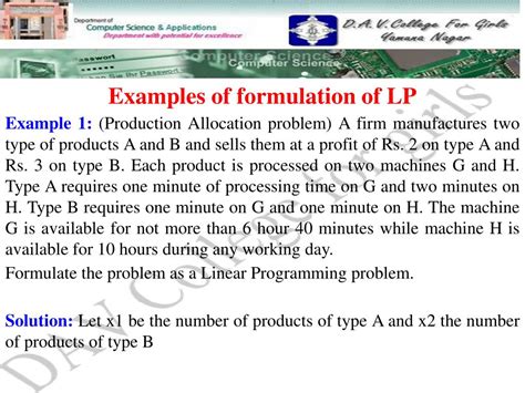 Ppt Introduction To Linear Programming Problem Powerpoint