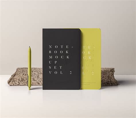 Classic Psd Notebook Mockup Pixeden Club