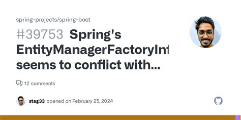 Springs Entitymanagerfactoryinfo Seems To Conflict With Entitymanagerfactory Interface