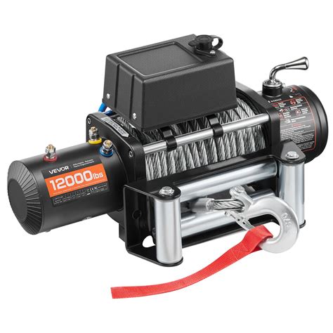 Vevor 12000 Lb Electric Winch 12v 85 Ft Steel Rope Wireless