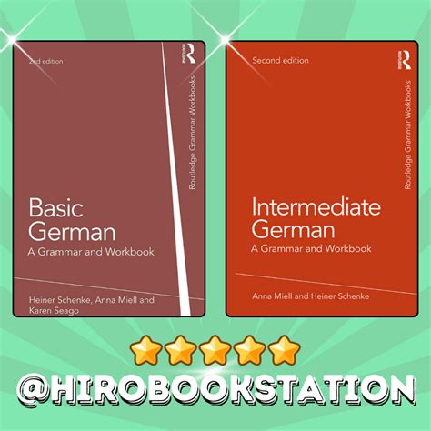Basic German Intermediate German 2nd Ed Grammar Textbook And Workbook A4 And A5booklet