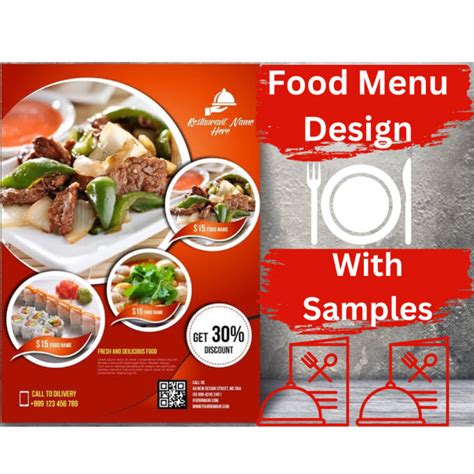Do An Amazing Menu Design Food Menu Restaurant Menu Design By Alibutt Fiverr