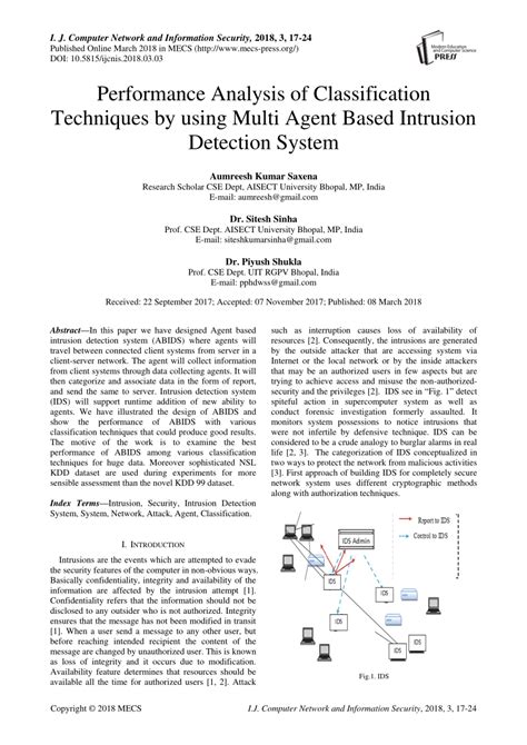 Pdf Performance Analysis Of Classification Techniques By Using Multi