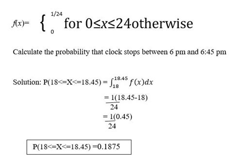 Probability Density Function