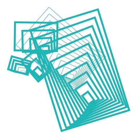 Artistic Square Rectangle Background Pattern Abstract Digital