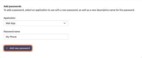 How To Create An App Password Cloud Help Center