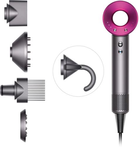 Фен Dyson Supersonic HD07 антрацит/фуксия купить в Москве, цена в ...