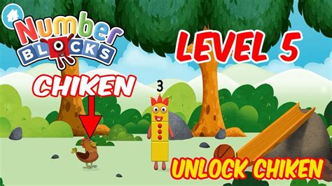 Numberblocks Level 5 How To Unlock Chicken With Numberblocks Youtube