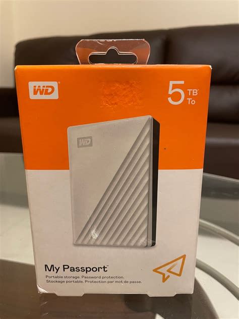 Wd My Passport 5tb External Hard Disk Computers And Tech Parts And Accessories Hard Disks