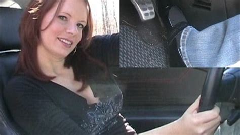 Mandy Revving Black Flats Pedal Pulse Video Clips Clips4sale