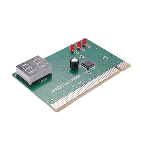 Mijk 2 Bit Pci Motherboard Fault Test Card Desktop Computer Detection Card Pci Motherboard