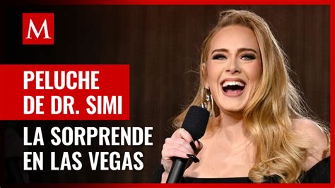 Adele Recibe Dr Simi En Las Vegas Reconoce Al Famoso Peluche Grupo