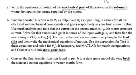 This Is A Control Systems Problem From Electrical
