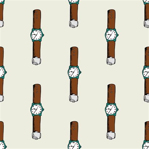 Luxury Watch Patterns Vectors And Illustrations For Free Download