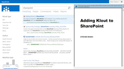 Stevemanns Path Sharepoint 2013 Pdf Preview In Search Results