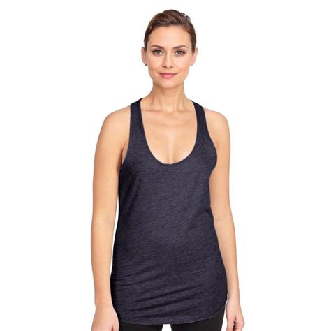 Womens Ideal Racerback Tank Black L