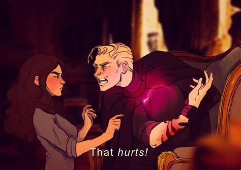 Pin By On Arts Harry Potter Comics Draco And Hermione Fanfiction Harry Potter Anime