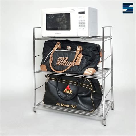 스텐선반 레귤러랙 650x350x750 3단 메탈랙 창고 수납 베란다 철제 지안안전