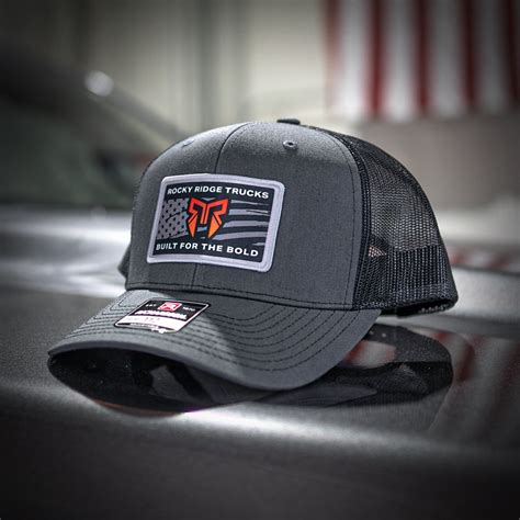 Built For The Bold Snap Backs — Rocky Ridge Trucks