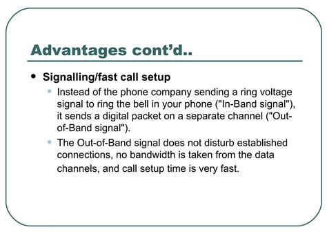 Integrated Services Digital Network Isdn Ppt