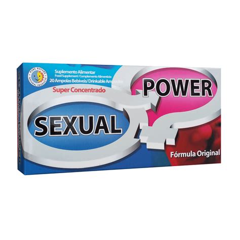 Sexual Power Ampolas Suplemento Alimentar