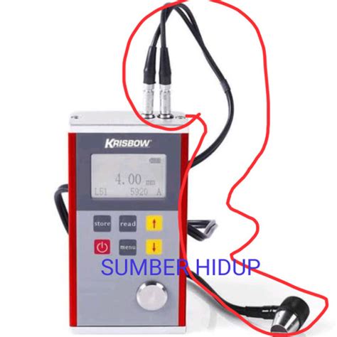 Jual Kabel Probe Sensor For Ultrasonic Thickness Gauge Krisbow 10238110