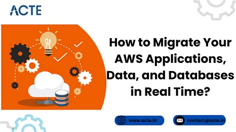 migrating your aws applications data and databases in real time a