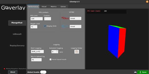 Cant Configure Mangohud Rpopos