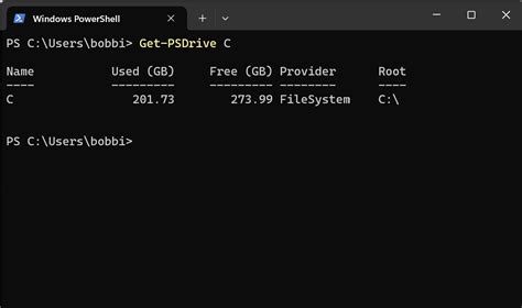 how to get free disk space in powershell with example collecting wisdom