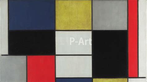 미디어 아트 피에트 몬드리안 구성apiet Mondrian Composition A Youtube