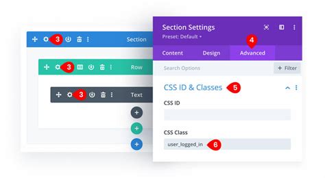 conditionally display contents based on user login status divi pixel