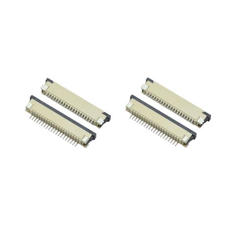 FPC Connector 1mm Pitch Socket For FFC Flat Flexible Cable Wire MKTechnic