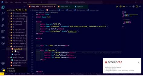 Laxman On Linkedin Stopwatch Html Css Webdevelopment