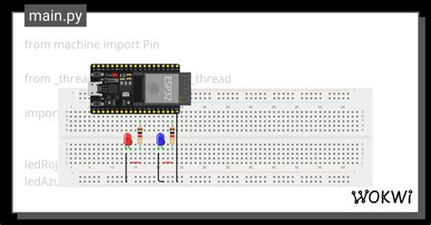 Micropython Blink Esp32 Copy Wokwi Esp32 Stm32 Arduino Simulator