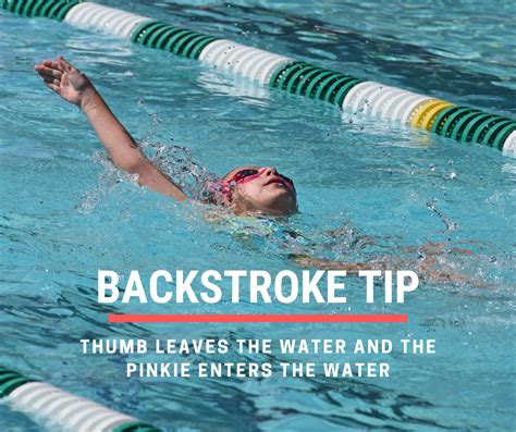 Simple Tip To Improve Your Hand Technique In Backstroke