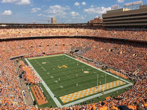 North Upper Deck At Neyland Stadium