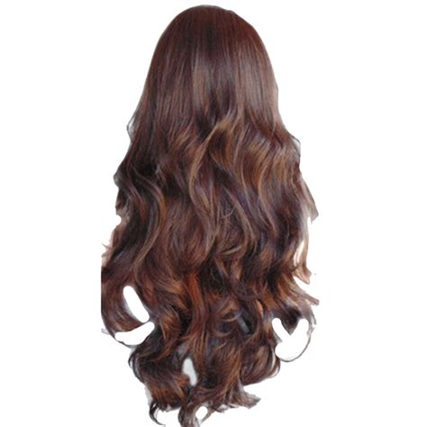 Long Loose Wavy Syntheic Wig Front Wig Curly Full Natural Hair Wigs