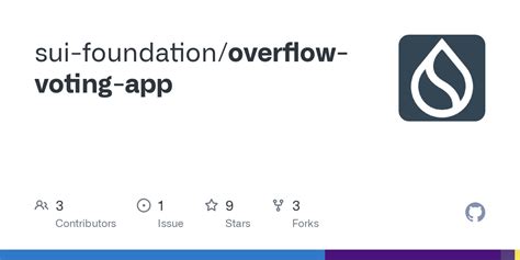 GitHub Sui Foundation Overflow Voting App