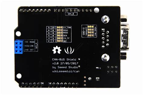Seeed CAN BUS Shield V Bus placa de expansión IIC I C y UART para Arduino mega R UNO