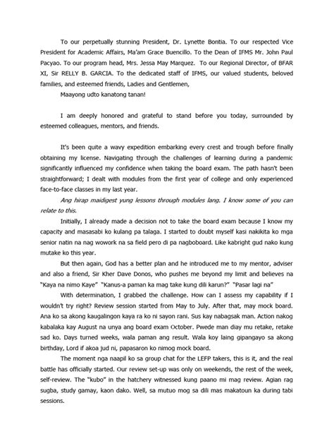Recognition Speech Bisaya And English Pdf Gratitude