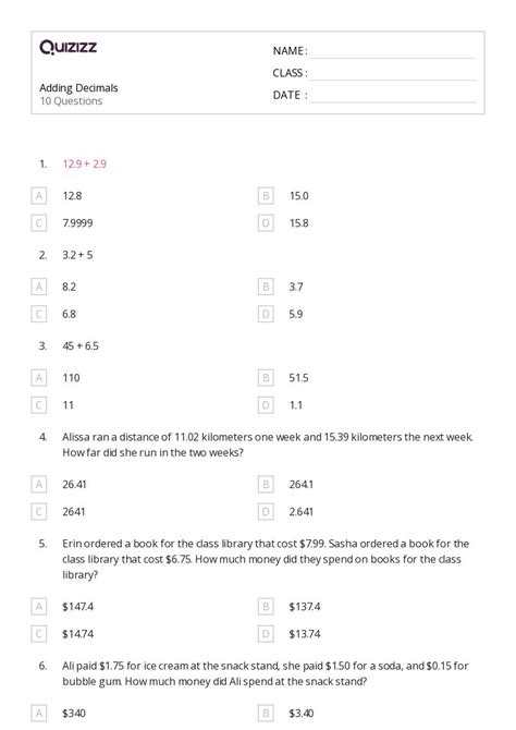 50 Adding Groups Of Coins Worksheets For Year 5 On Quizizz Free And Printable