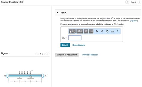 Solved Review Problem 12 8 8018 Part A Using The Method Of Chegg Com