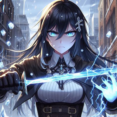 Lillith With Her Icy Lightning Katana By Bbthechamp1 On Deviantart